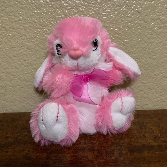 Dan Dee | Toys | Dan Dee Collectors Choice Pink White Bunny Rabbit ...